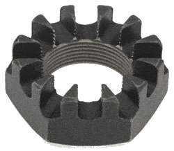 Custom Carbon Steel Castle Nut for the Automotive Industry
